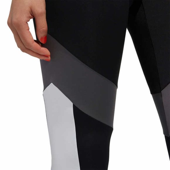 adidas | Pants & Jumpsuits | Adidas Black Gray Colorblock Tights ...